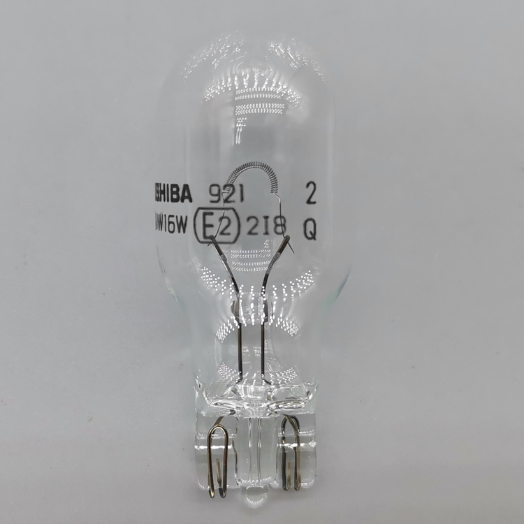 TOSHIBA 921 12V W16W E2 218 A12V 18W JAPAN T15 日本东芝灯泡