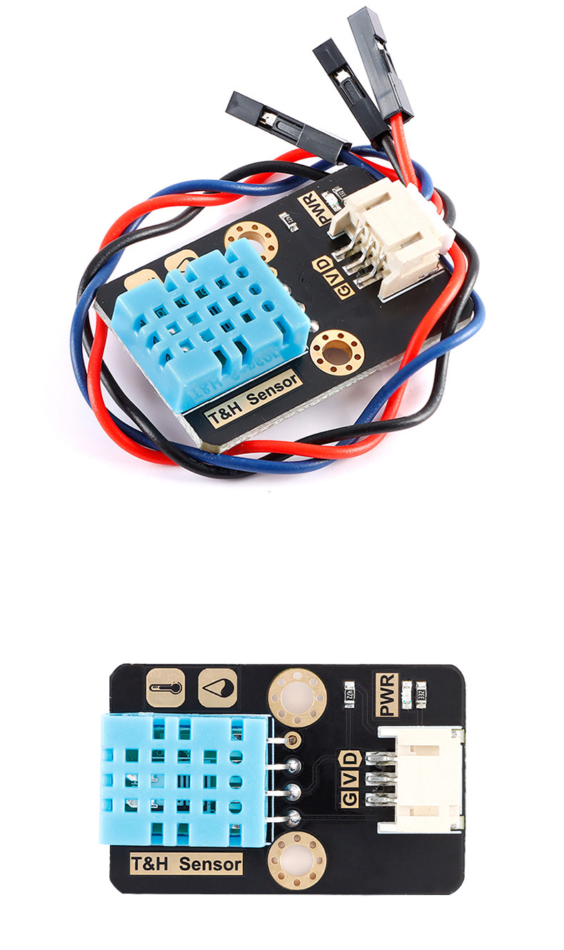 原装T&H Sensor DHT11温湿度传感器模块单总线通信PH2.0-3pin接口-阿里巴巴