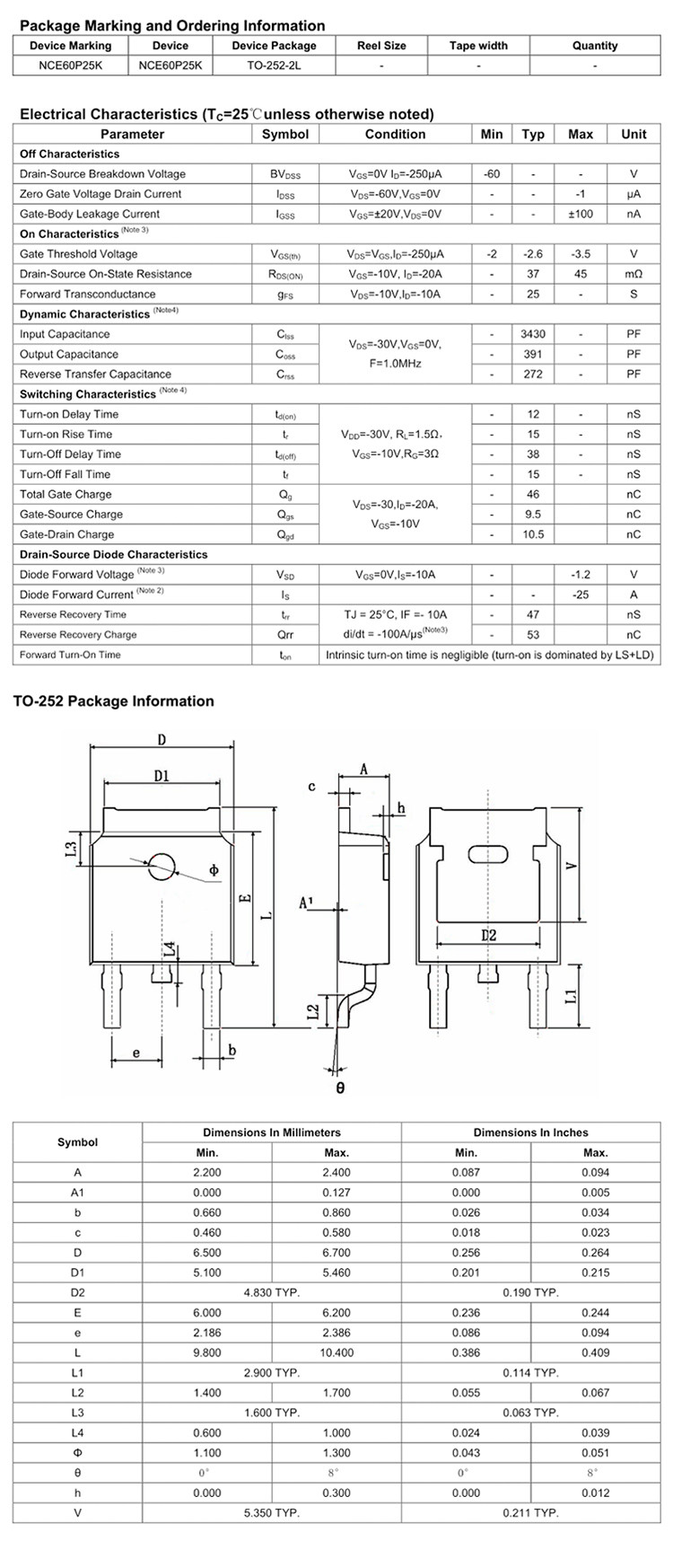 to252-2封装尺寸图,to-252封装尺寸,to252封装尺寸图_大山谷图库