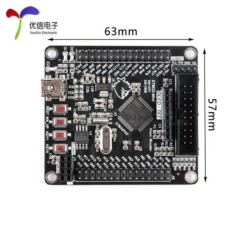 STM32F103RCT6 Development Board for ARM Embedded Systems