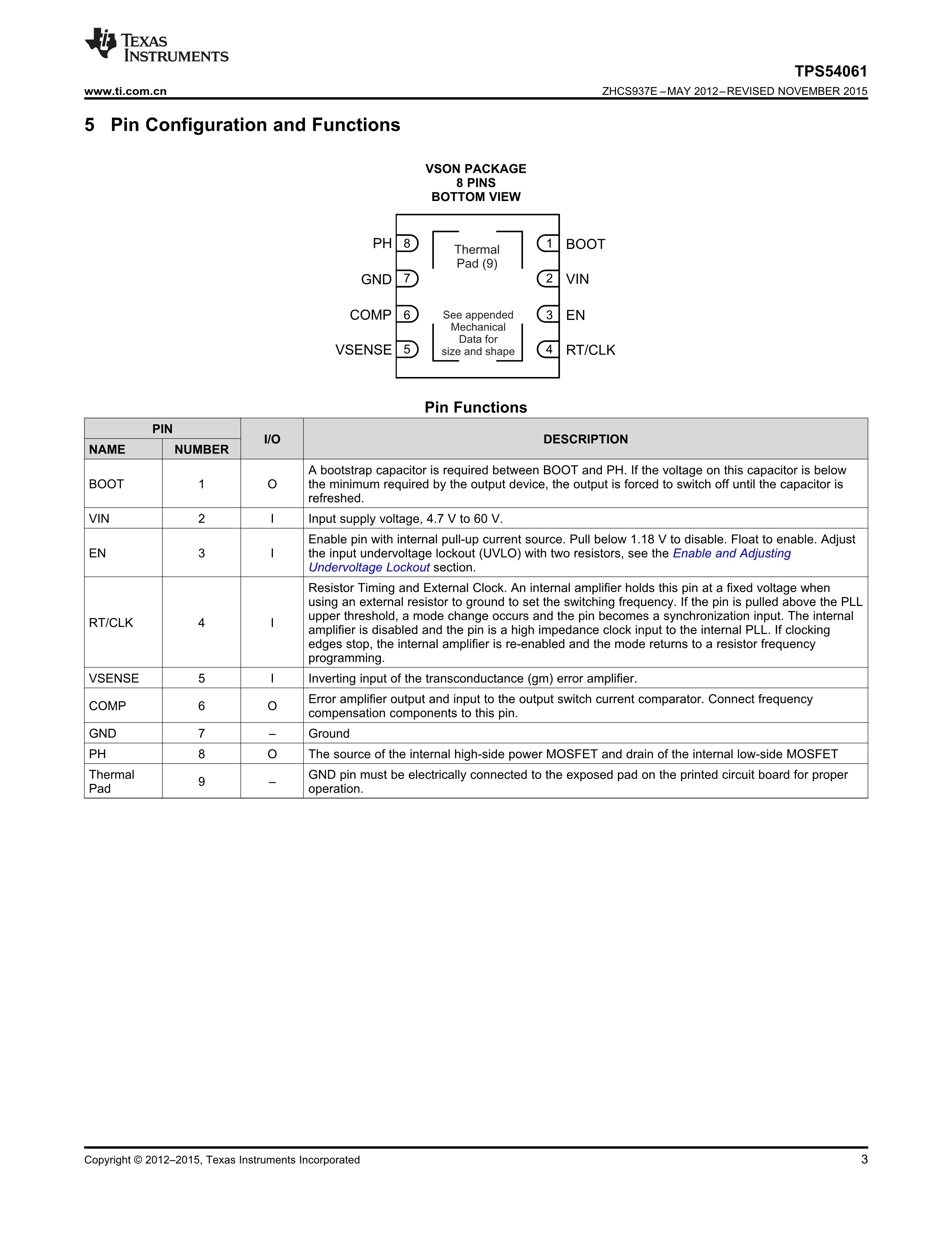 原装 TPS54061DRBR VSON-8 60V 200mA同步DC/DC降压转换器芯-阿里巴巴