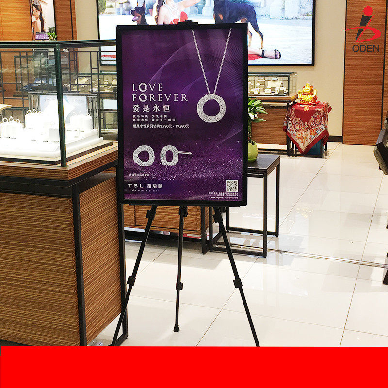 [USD 18.66] Vertical Pop Advertisement Display Rack Triangle Hanging ...