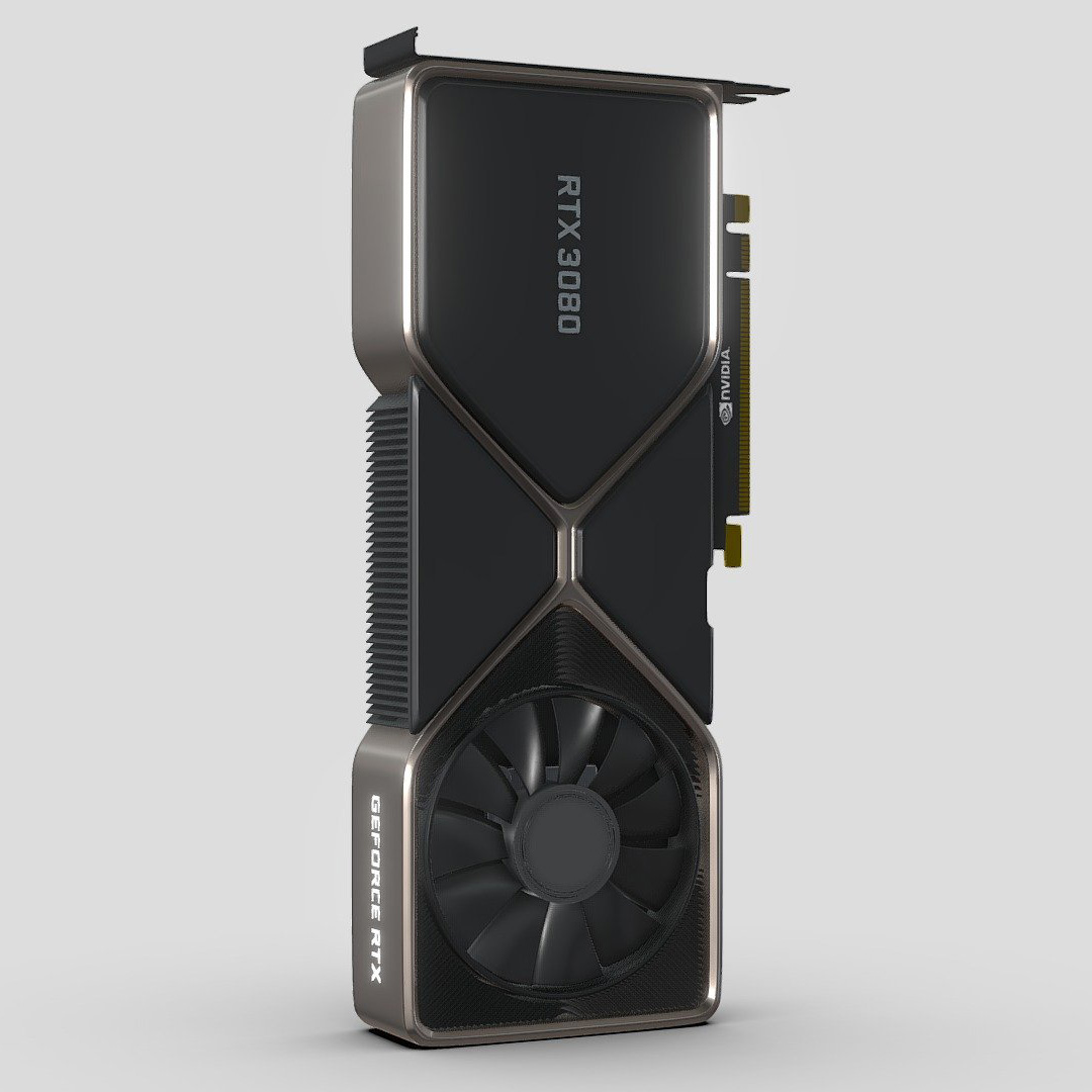 RTX 3060Ti/3070/3080/3090顯卡3D模型建模渲染素材 C4D/FBX/OBJ