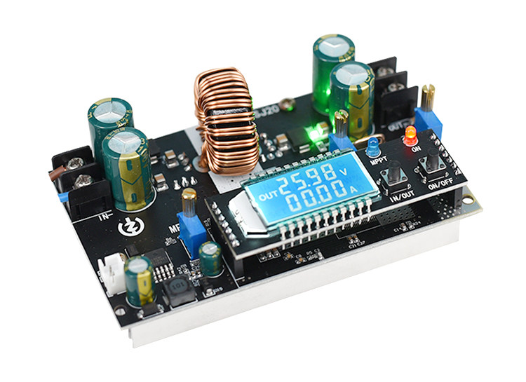 250W太阳能CC-CV充电LT8705大电流20A同步整流自动升降压模块MPPT-阿里巴巴