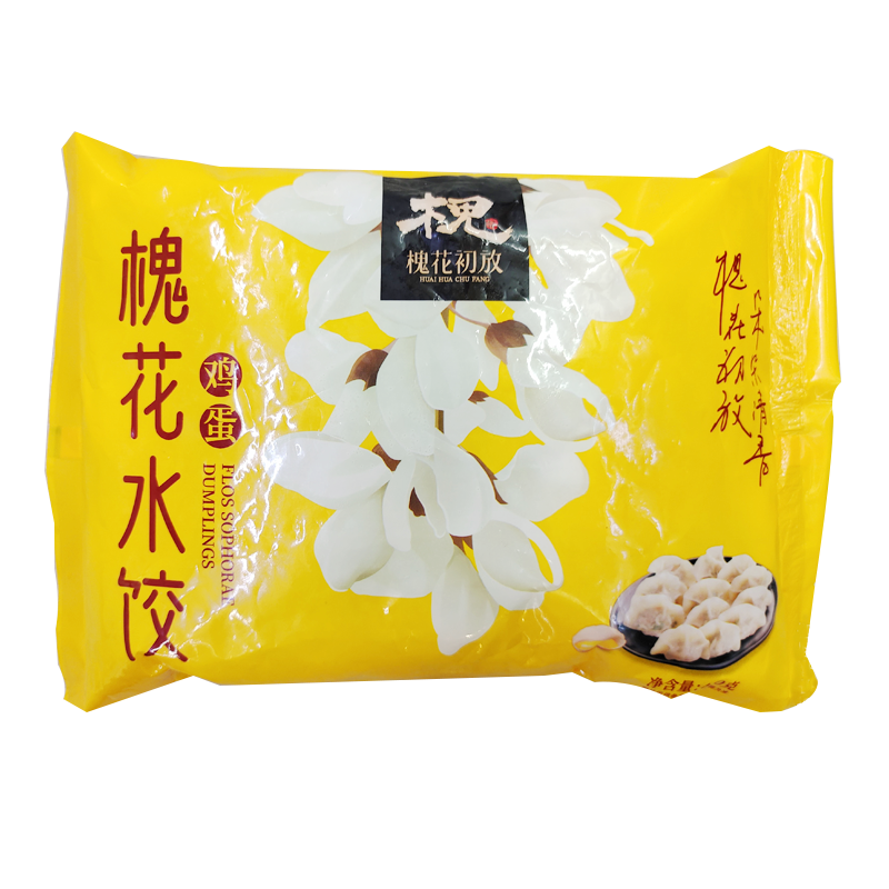 特别菜园460G槐花鸡蛋水饺-Taobao