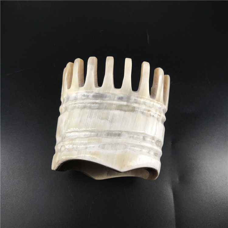 Natural Horn Comb Massage Comb Hair Comb Scratch Comb Health Meridian ...