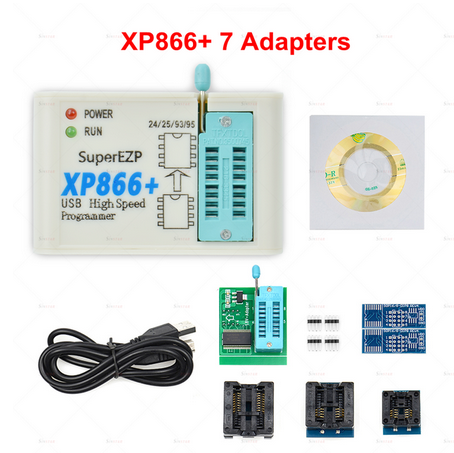 XP866+ USB SPI FLASH编程器：BIOS烧录界的“黑科技”！让你轻松搞定电脑液晶BIOS升级！-编程器-淘宝好物网