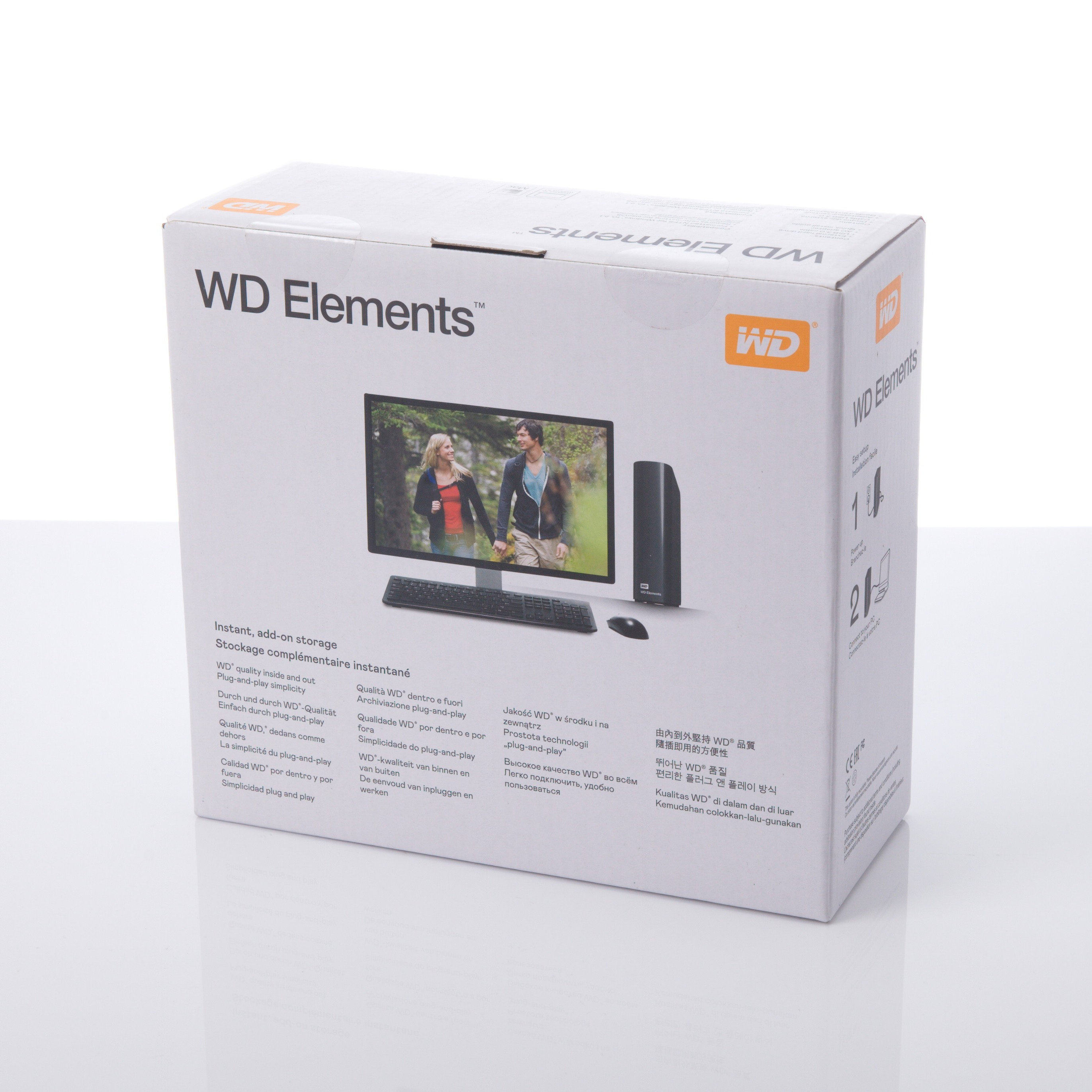 WD Elements 12TB氦气移动硬盘：超大容量，轻巧便携，存储界的扛把子！-移动硬盘-淘宝好物网