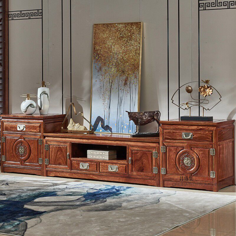 Changsheng collection mahogany tv cabinet: the soul navigator of the ...