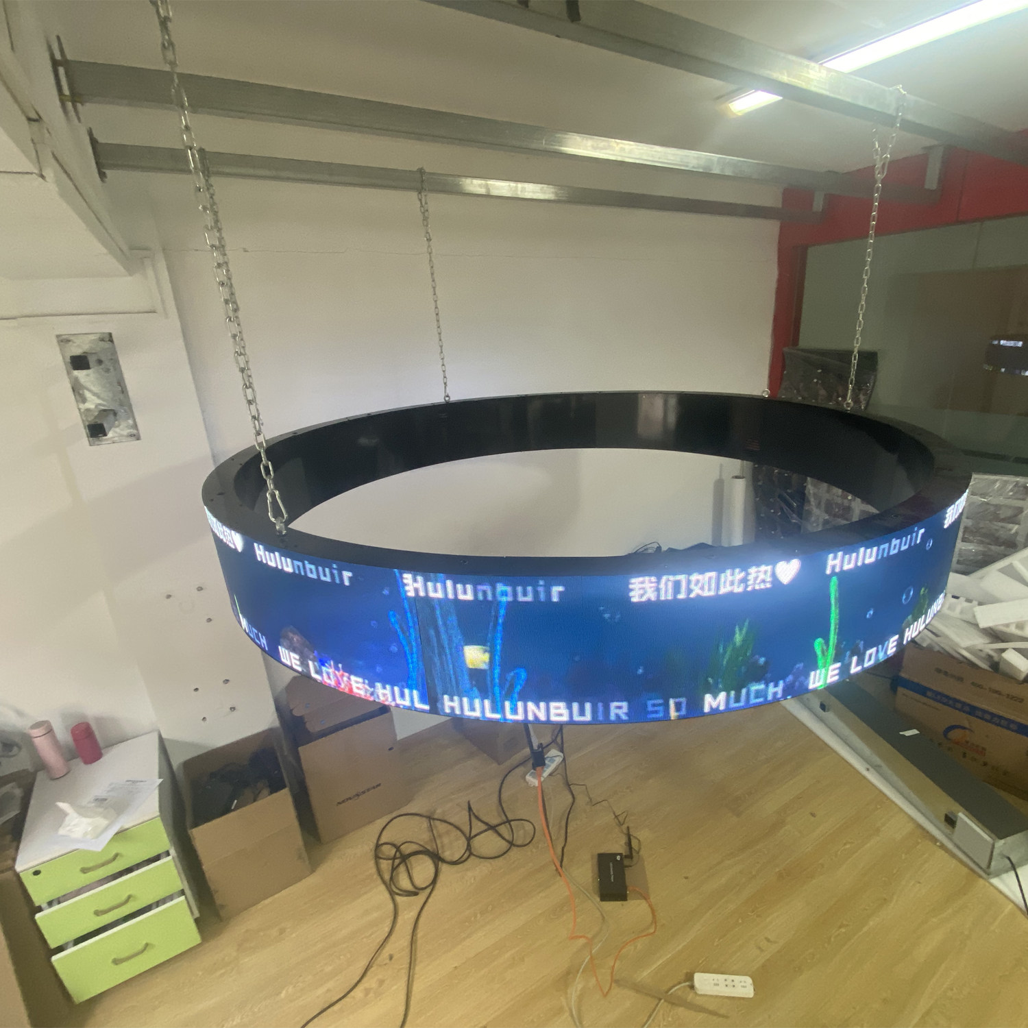[USD 1418.21] Sun Yas-flexible LED Display Circles Soft Modules Round ...