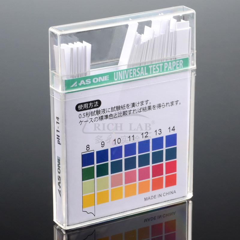 日本ASONE盒装PH广泛试纸：轻松检测，生活中的小小科学家👩‍🔬 -pH计-淘宝百科网