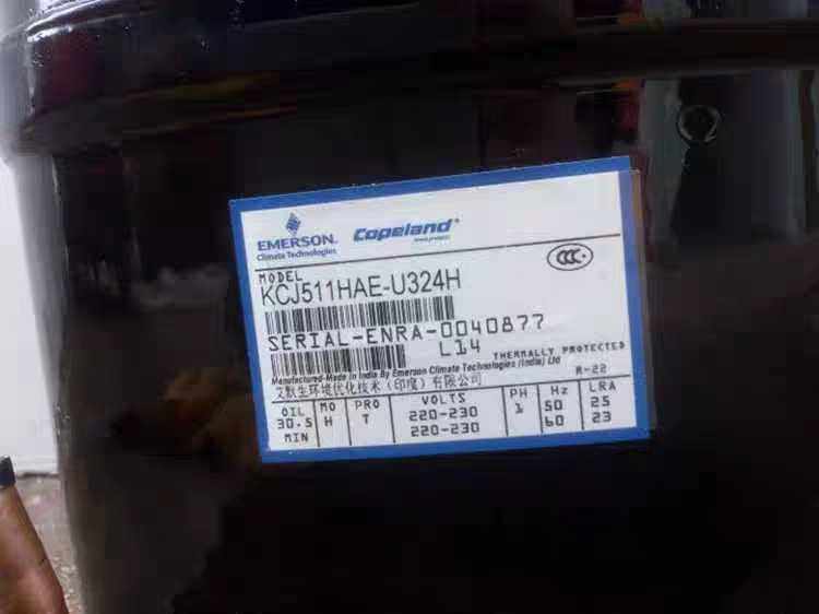 KCJ511HAE-U324H KCJ461CAL-B321H KCJ484CAL Original new Copeland compressor