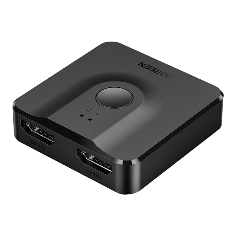 绿联HDMI2.0切换器二进一出4k双向切换hdmi一进二出8k分配器高清机顶盒电脑显示器屏共享转换器1进2出切屏器-Taobao Malaysia