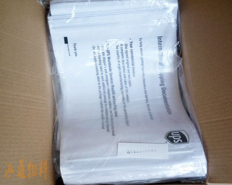 [USD 13.65] Genuine UPS back plastic bag UPS patch UPS invoice bag UPS ...
