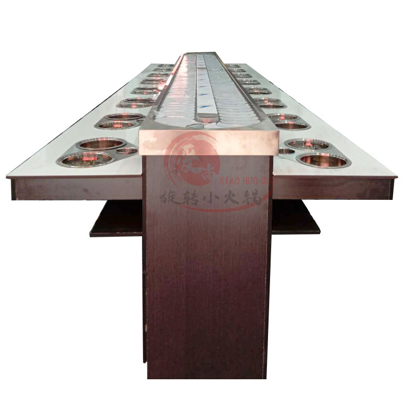 [USD 345.71] Small Rotating Hot Pot Equipment Set Commercial Self ...