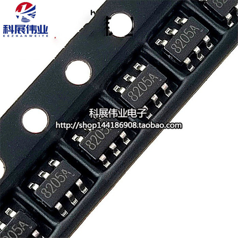 🔥别再踩坑！8205S/8205A/8205HA/FS8205系列SOT23-6锂电池保护IC全解析，小白也能秒懂！💡_三极管_淘宝数码网
