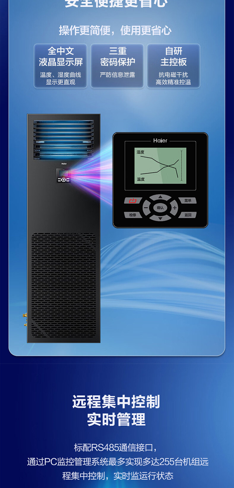 海尔精密空调5匹12.5KW基站机房专用恒温恒湿JHFX-12.5LW/92ZC31-阿里巴巴