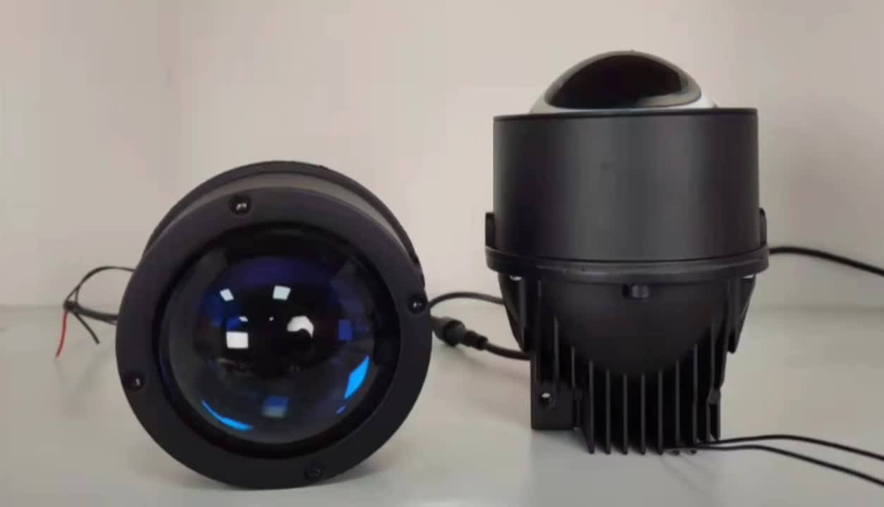 Aes 3.0 Q8 Triple Color Foglamp Biled 5500k 3000k 4300k Blue Lens Water ...