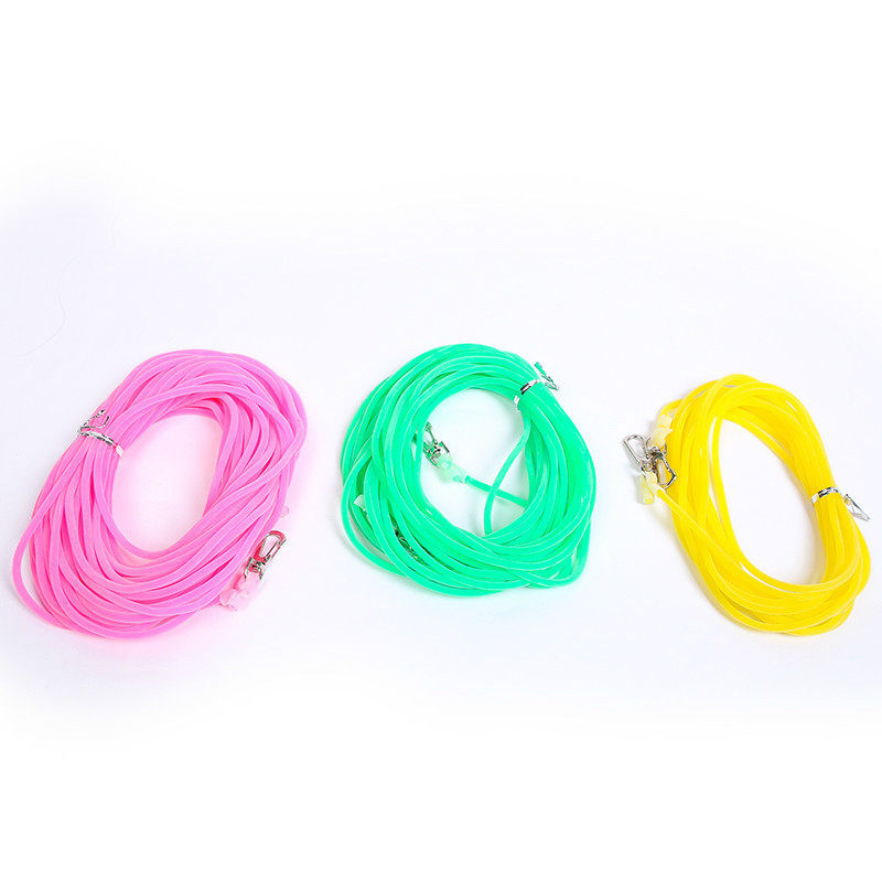 High elastic rubber band solid missed rope put rod rope 4 times stretch ...
