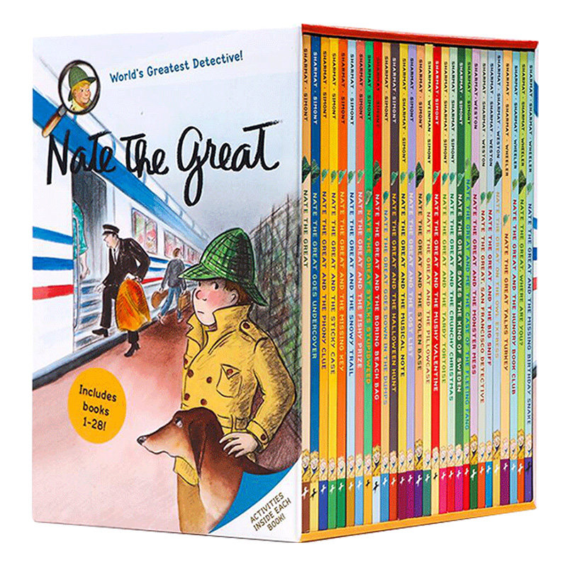 Spot Little Detective Nate 28 Book Set Picture Book English Original ...