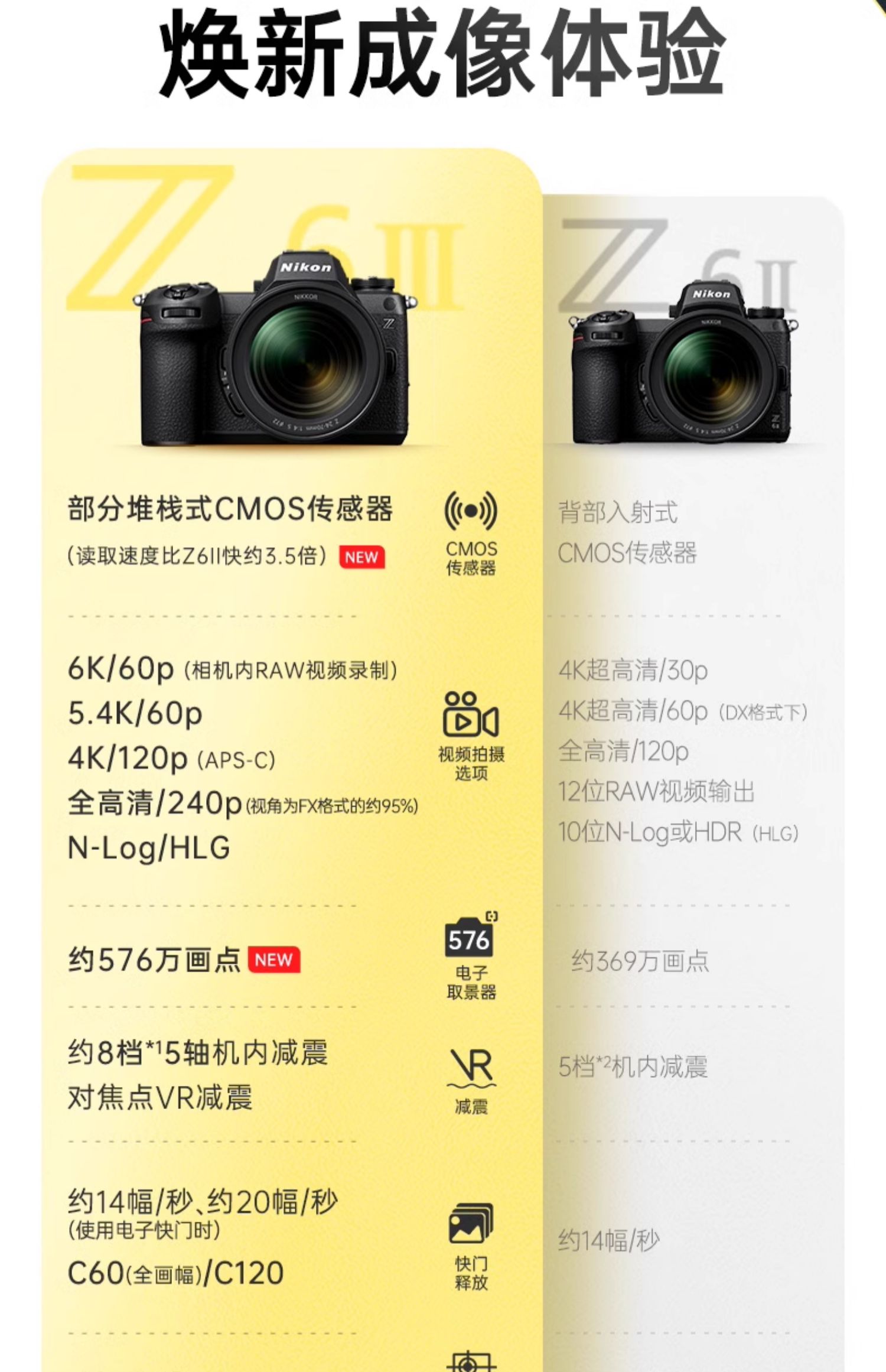 全新国行Z 6III/Z6iii/Z63 全画幅微单相机高清直播照相机Z6III-阿里巴巴