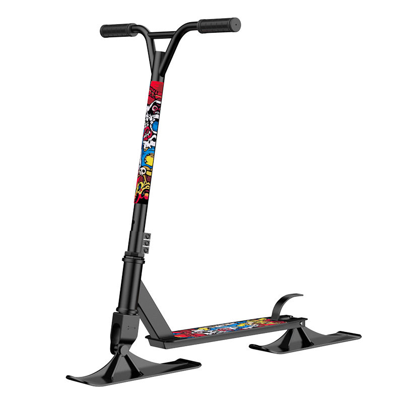 Give your children a different winter experience ️ Combo skateboard sled