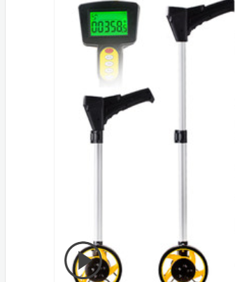 New volume Wheeled Rangefinder Rolling Ruler Gauge Meter-type hand-push ...