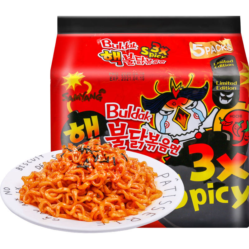[USD 10.38] South Korea's three nuclear bomb turkey noodles double ...