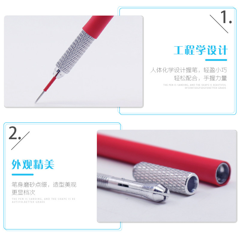 [USD 6.73] Light and Korean semi-permanent embroidered pen handmade fog ...