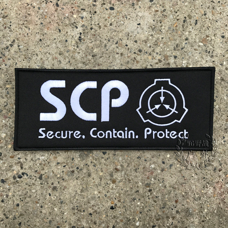 [USD 8.35] SCP Foundation Logo Velcro Embroidered SCP Tactical Vest ...