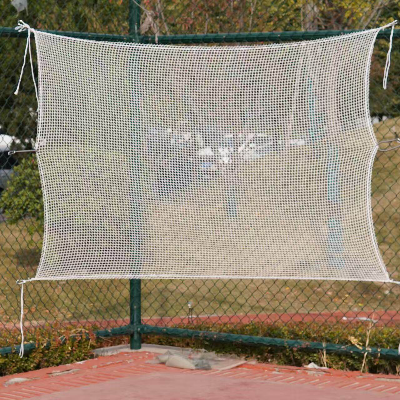 One person can also enjoy tennis! 🚀 Portable tennis rebound net ...