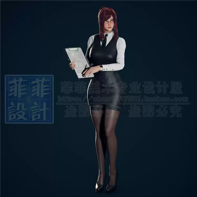 Ryan Reos Primrose Office Lady Game Ready 办公室女秘书完整版