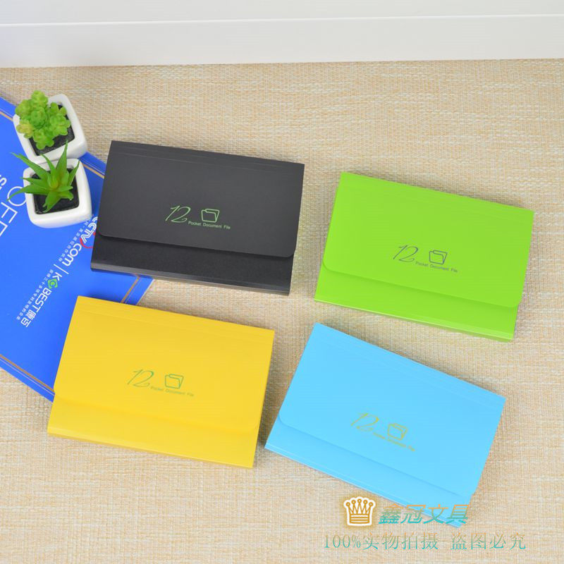 [USD 8.79] A5 A6 bill folder folder ticket classification Invoice ...