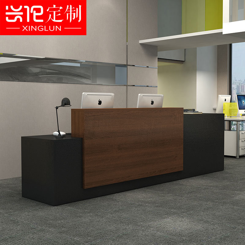Custom creative front desk company information desk welcome desk ...