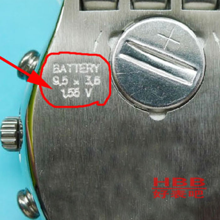 Erschrocken Stur Diakritisch Batterie 9 5x3 6 1 55v Swatch Folge