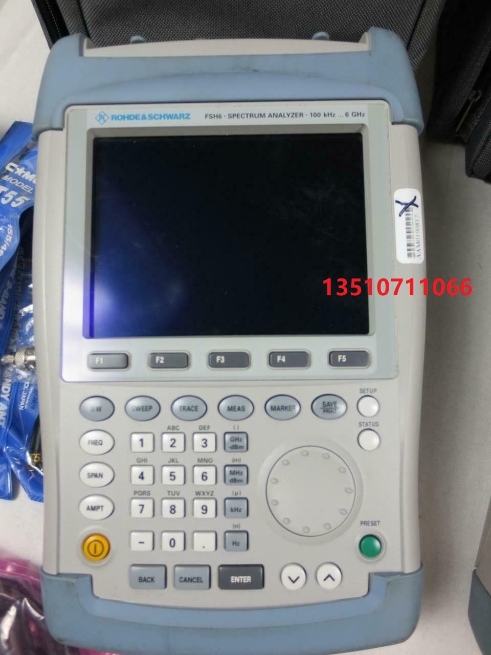 New arrival in stock FSH6 Rohde & Schwarz handheld spectrum analyzer ...