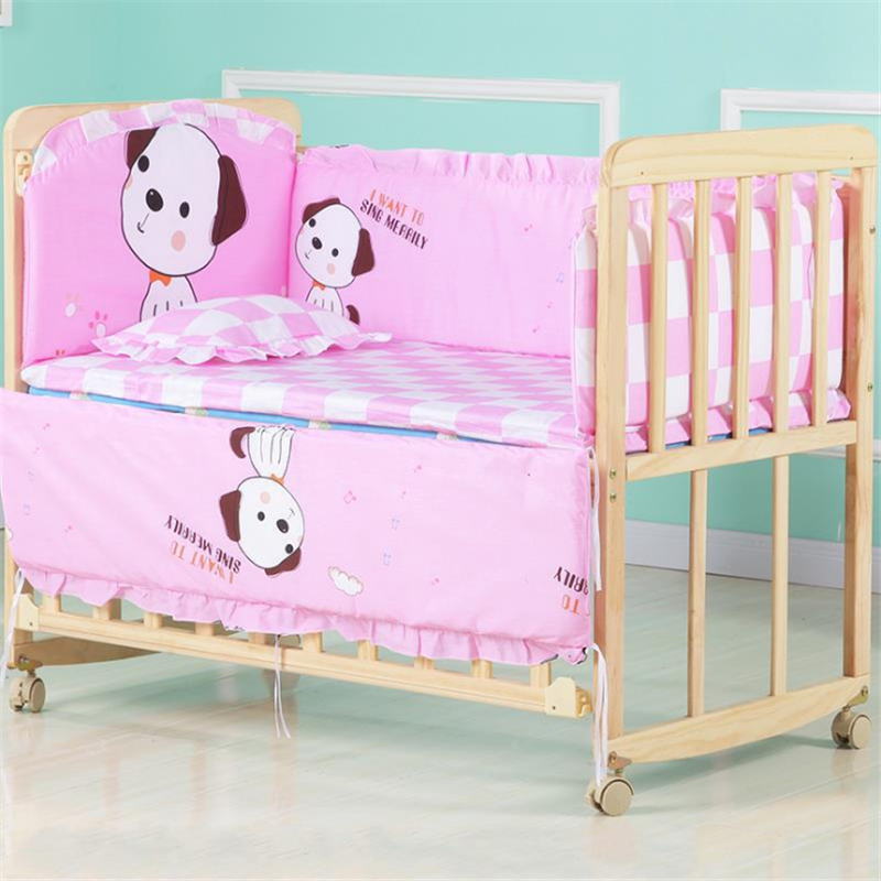 Crib bed surrounding cotton removable and washable thickening anti ...