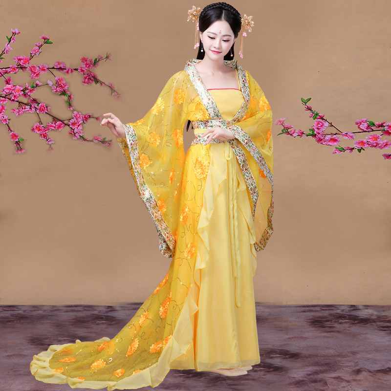 Chinese Folk Dance Dress Ancient costume, imperial concubine dress ...
