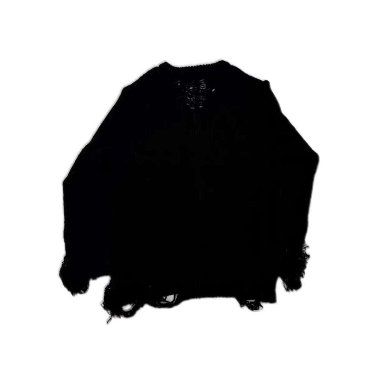 Lmyer Number Nine 03SS Playboi Carti同款手工破坏做旧毛衣，潮流界的「复古狂潮」你跟上了吗？🔥-针织衫-淘宝好物网