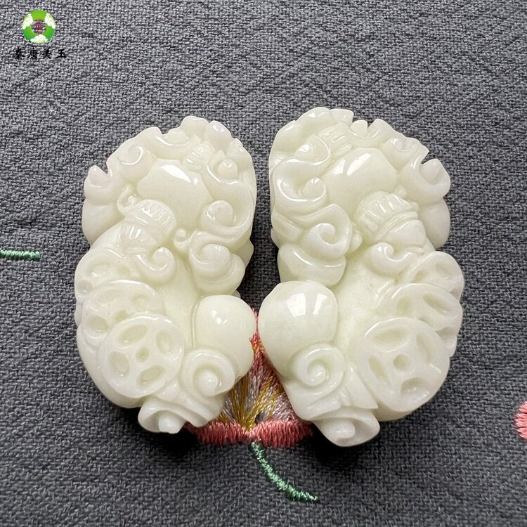 🎁 Mysterious eastern mythical beast, lantian jade pixiu - the heirloom ...