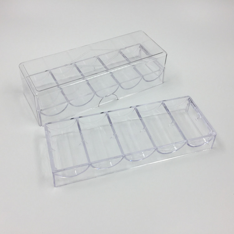 100-yard acrylic chip rack, with or without cover, which one is better? 🤔