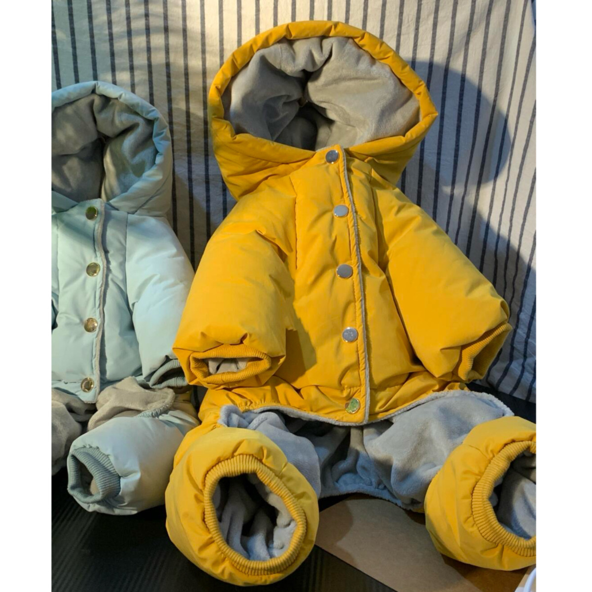 🐾 A warm gift for your pet, a four-legged cotton coat for your pet dog ...