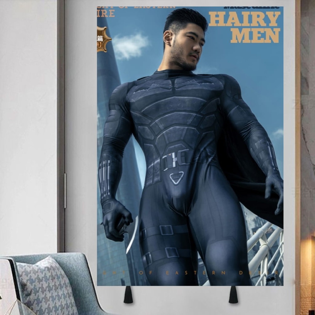 任壬HORMONE 15精钢篇B帅哥健身胸肌肌肉男模身材写真电子海报全