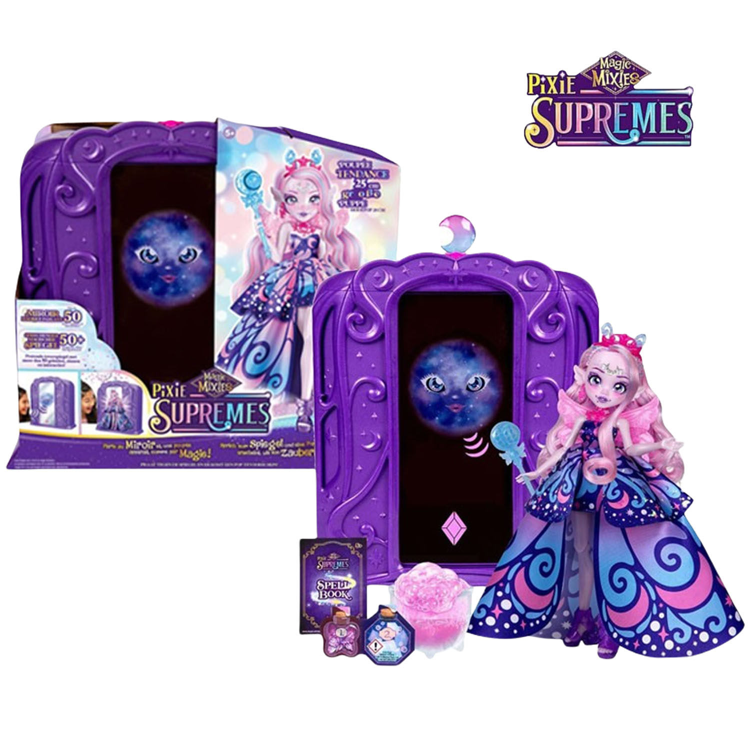 Magic Mixies Pixie Supremes：梦幻魔法魔镜，开启你的精灵奇幻之旅！-儿童玩具礼盒-淘宝好物网