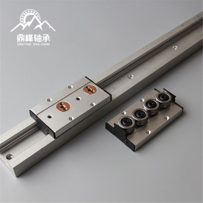 Linear double axis guide rail Slider Aluminum alloy slide rail Track ...
