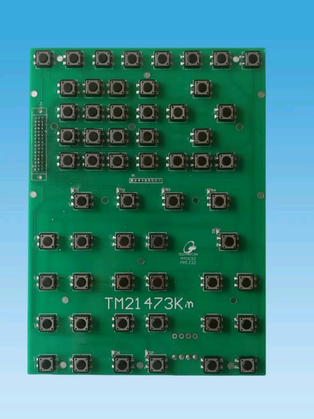 弘讯电脑A62/A63面板按键板TM21473KM，百元级替换神器登场_PCB电路板_淘宝数码网
