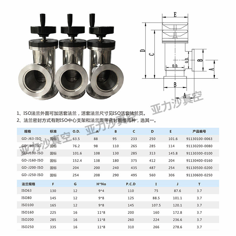 [USD 62.86] ISO63 ISO80 ISO100 GDQ Pneumatic Flapper Valve Pneumatic ...