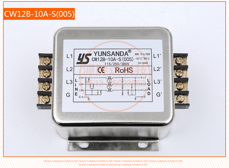 台湾YUNSANDA CW12B-40A/30A/20A/10A-S三相三线端子排安全-阿里巴巴
