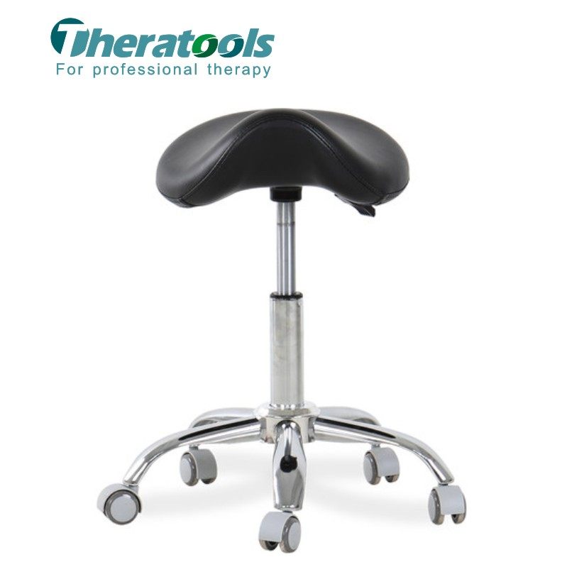 [USD 110.59] Theratools professional PT stool with back saddle seat ...