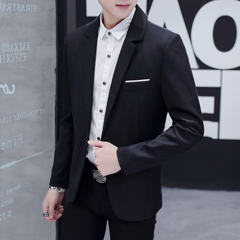 Men's casual suit Korean version of the top single-piece small suit ...